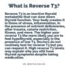 How to Treat High Reverse T3 Levels