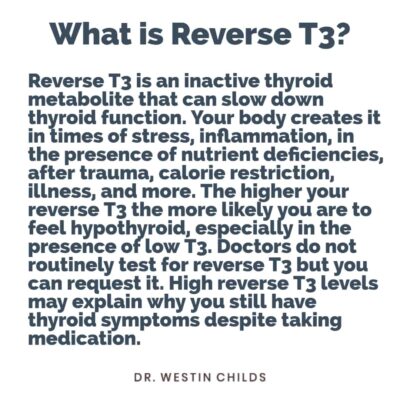 How to Treat High Reverse T3 Levels