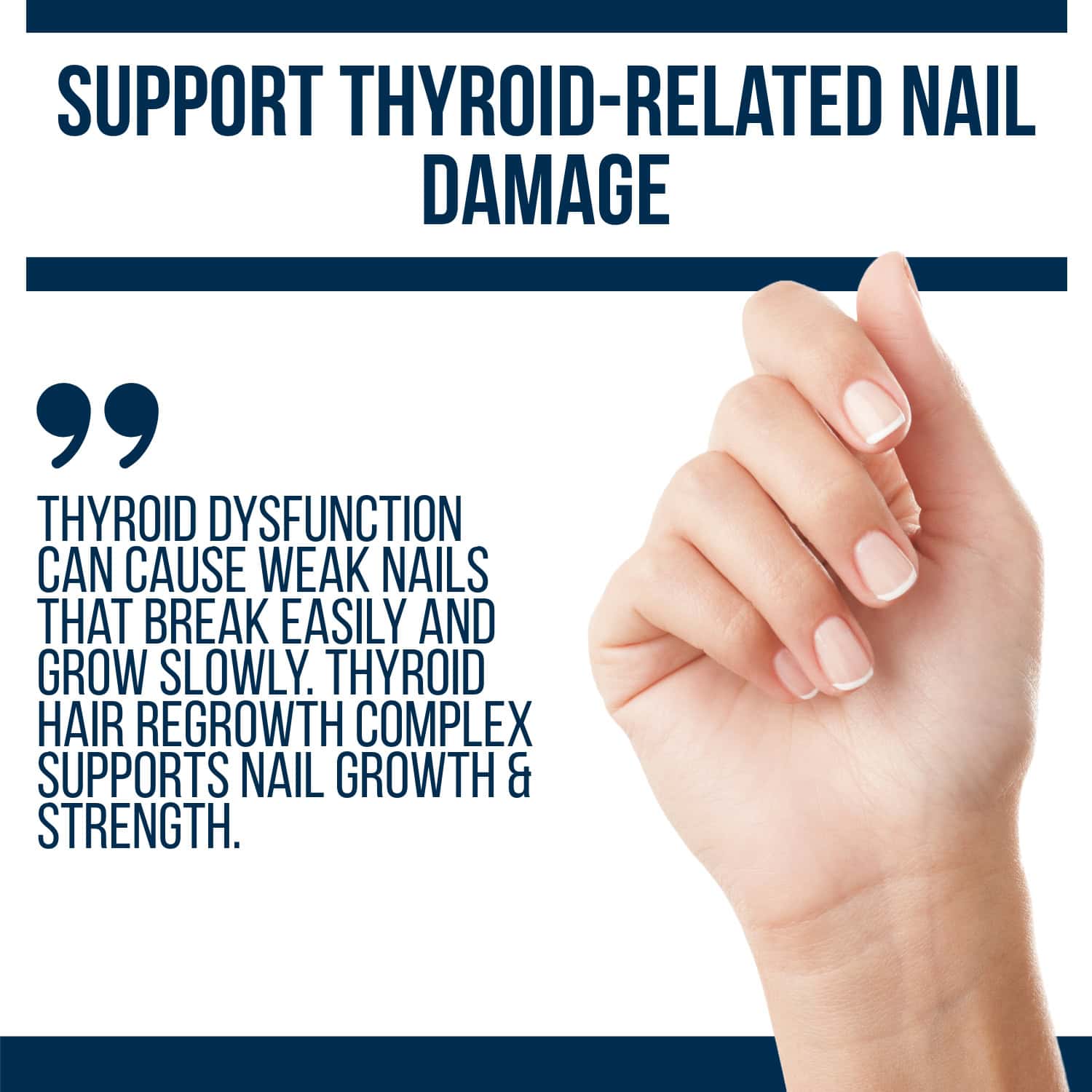 Thyroid Hair Regrowth Complex - Hair, Skin, & Nail Supplement