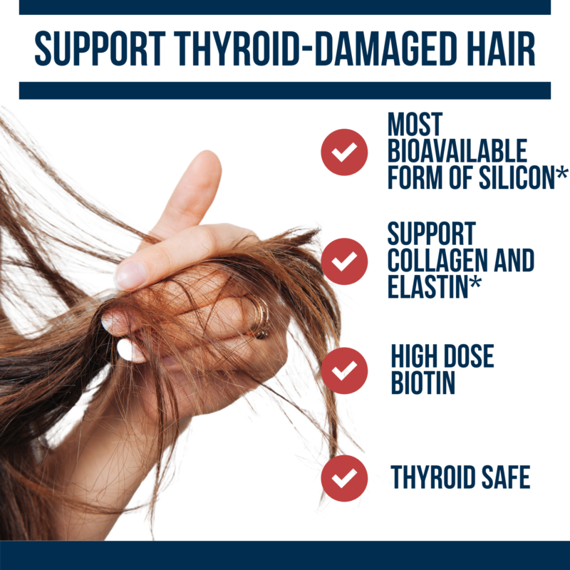 Thyroid Hair Regrowth Complex - Hair, Skin, & Nail Supplement
