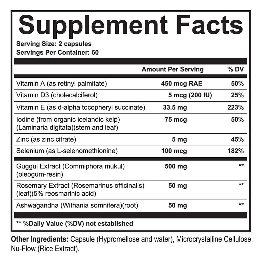 T3 Conversion Booster | T3 Thyroid Support Supplement