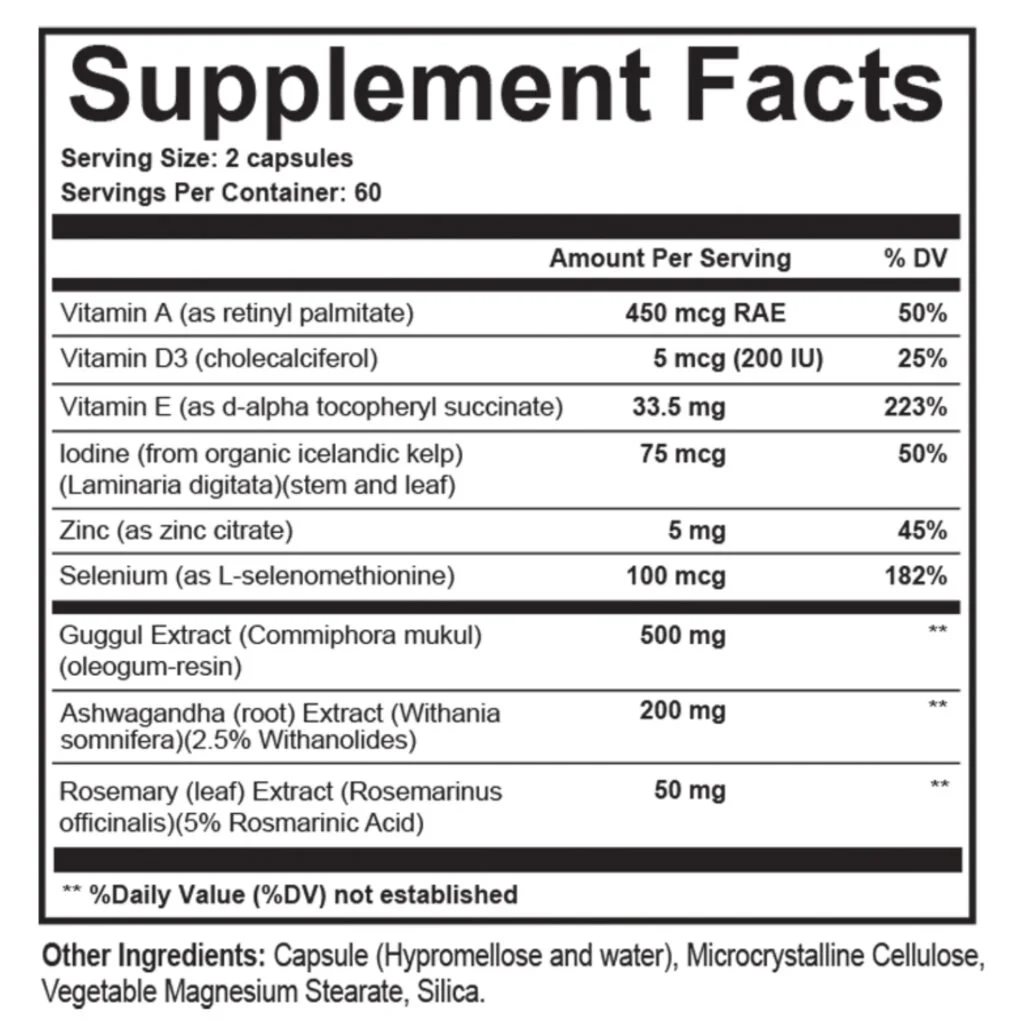 Buy Thyroid T3 Supplement Online - Triiodo-l-thyronine Support