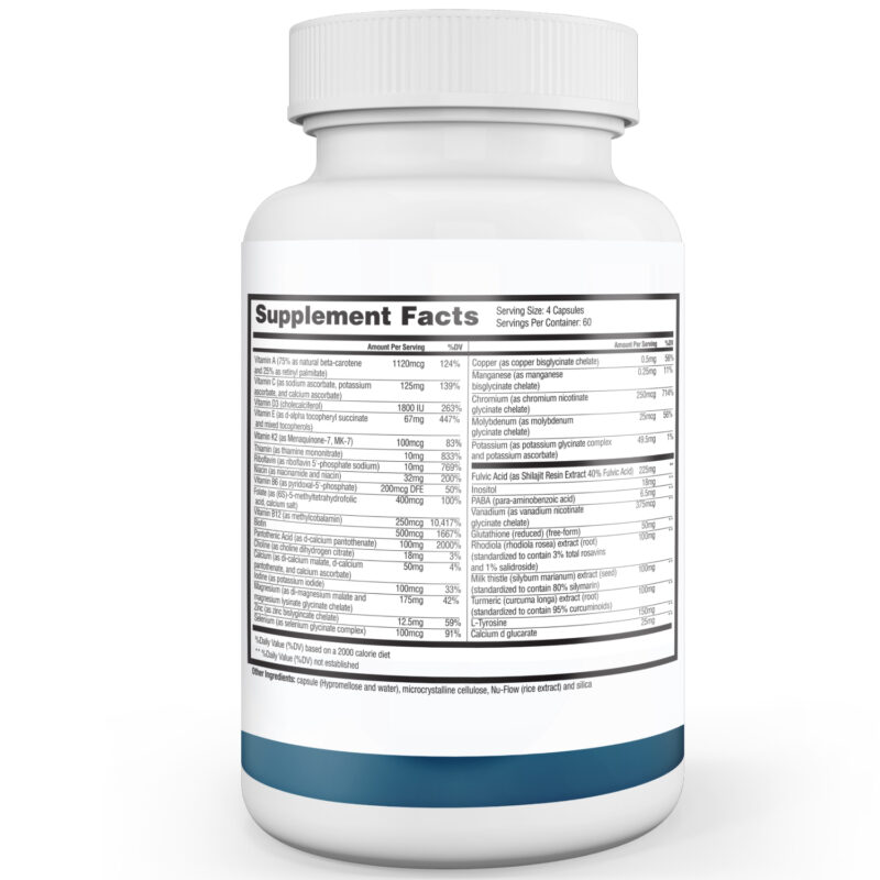 Thyroid Daily Essentials - 32 in 1 Complete Thyroid Multivitamin