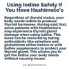 Iodine & Hashimoto’s: Why It’s Not as Harmful As you Think