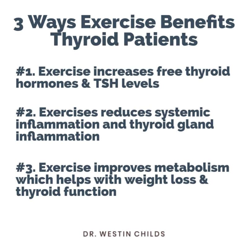 The Benefits of Exercise For Your Thyroid (3 Reasons to Work Out)