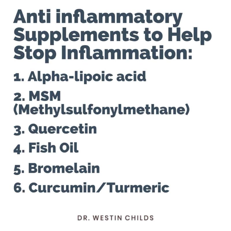 6 Anti Inflammatory Supplements That Actually Work