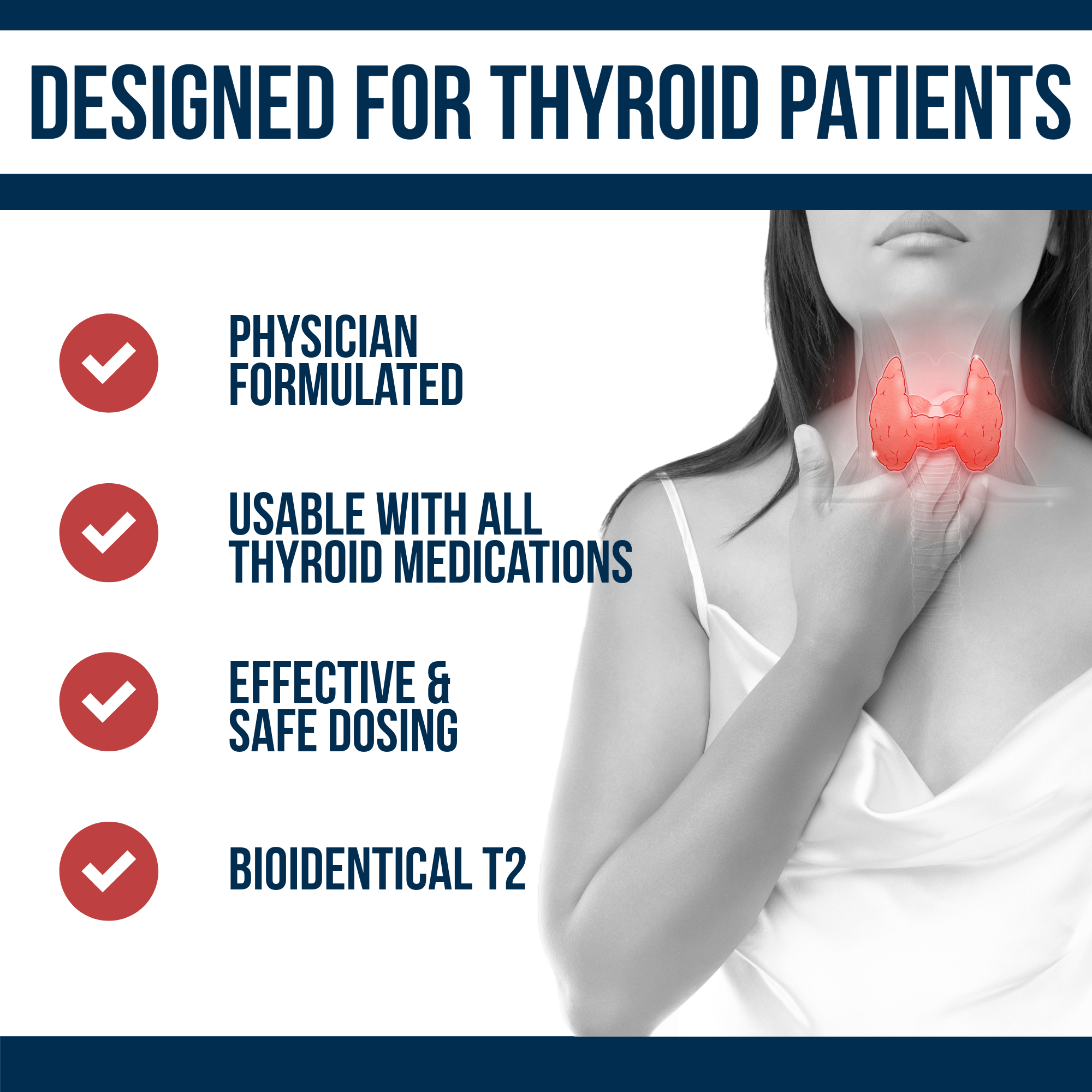 Essential T2 | Bioidentical T2 Thyroid Support Supplement (3,5 Diiodo-L-Thyronine)