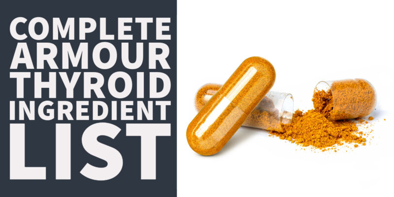 Armour Thyroid Ingredient List: What You’re Really Taking