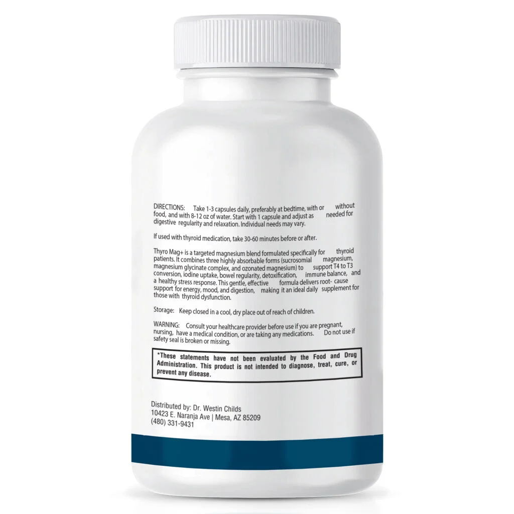 Buy Thyroid Magnesium Supplement – Energy, Weight & Sleep