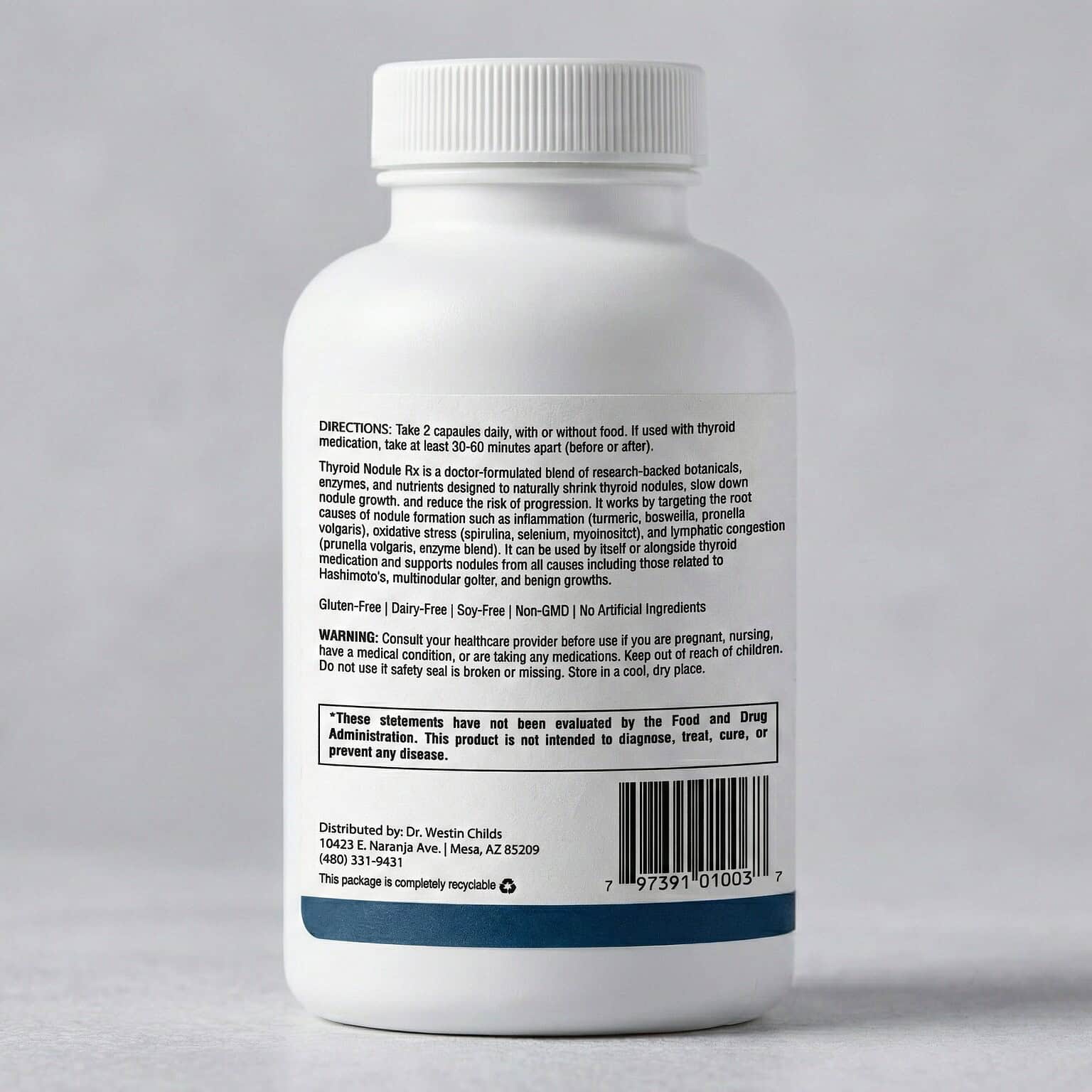 Buy Thyroid Nodule Shrinking & Goiter Support Supplement